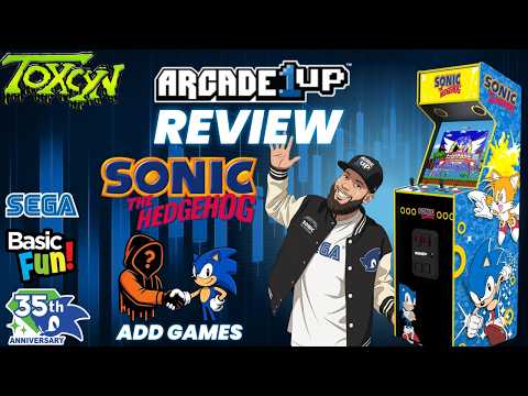 Sonic the Hedgehog Arcade1UP Supreme Review!