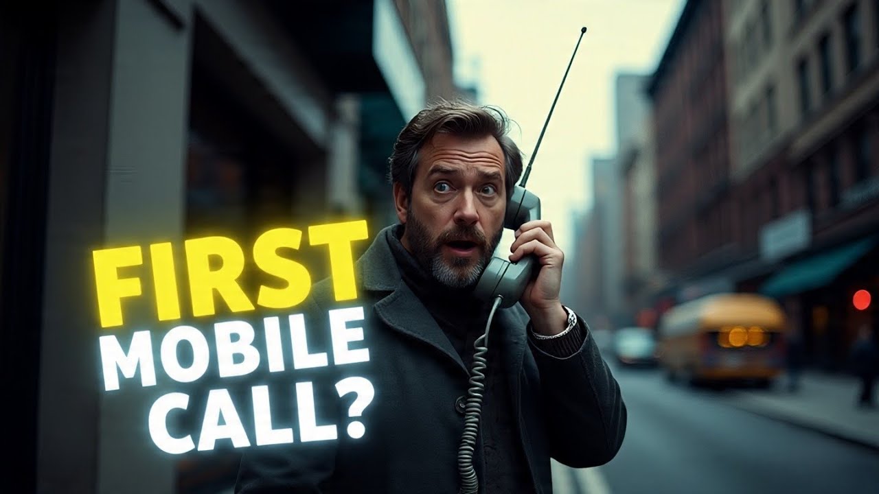 "World’s First Wireless Mobile Phone Call 📱🔥 Who Made It?" - YouTube
