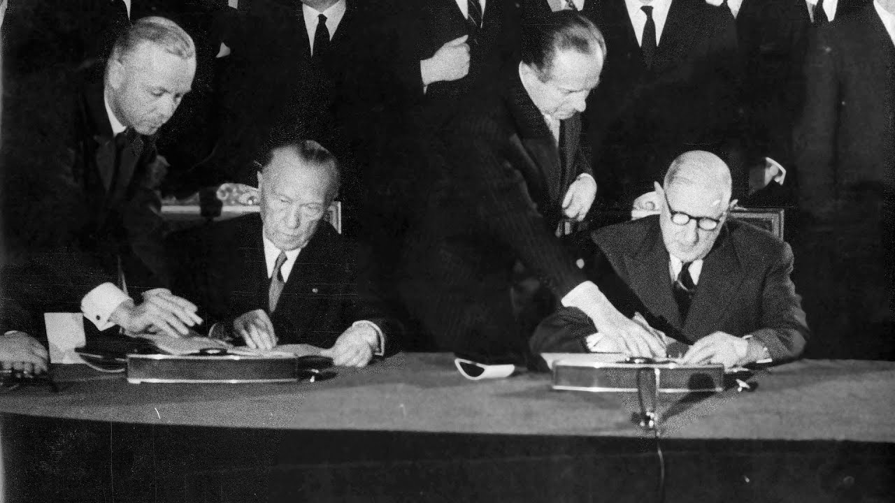 60 ans du Traité de l'Élysée - 60 Jahre Elysee-Vertrag - YouTube