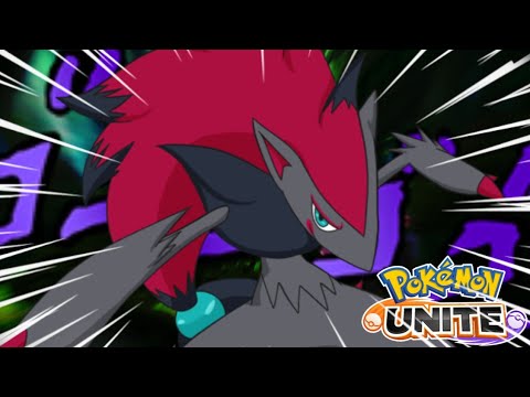 ESSA GAMEPLAY ME FEZ SER MAIN ZOROARK DES DA BETA!!! I POKEMON UNITE ...
