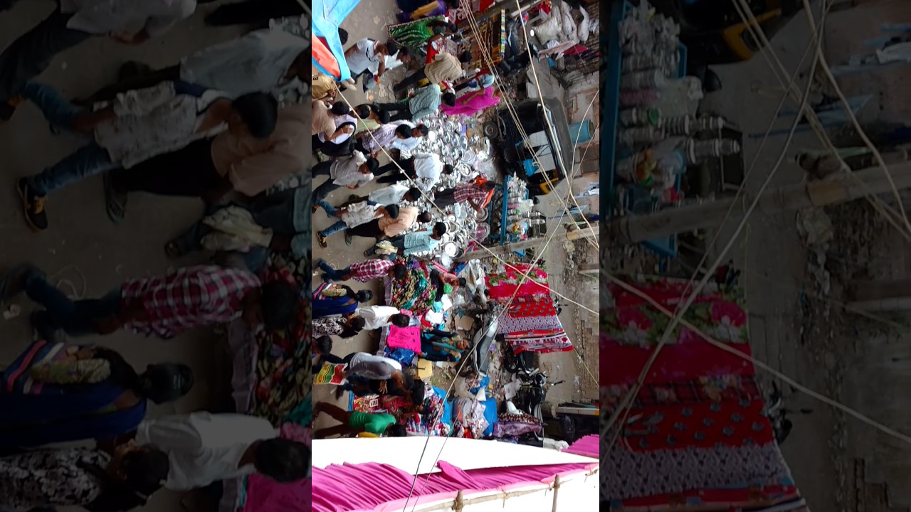 Sunday market at vapi - YouTube
