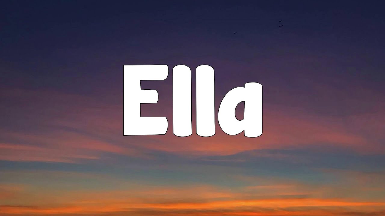 Junior H - Ella (Letra) - YouTube