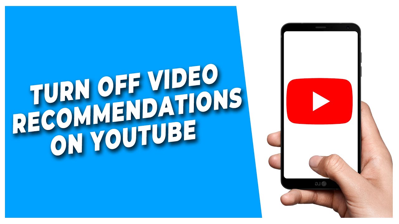 How to Turn off Video Recommendations on Youtube - YouTube