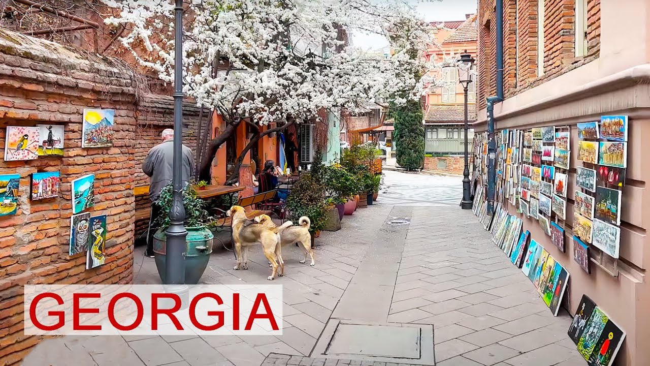 Tbilisi. Beautiful Georgia. Full Immersion in The Atmosphere of Old ...