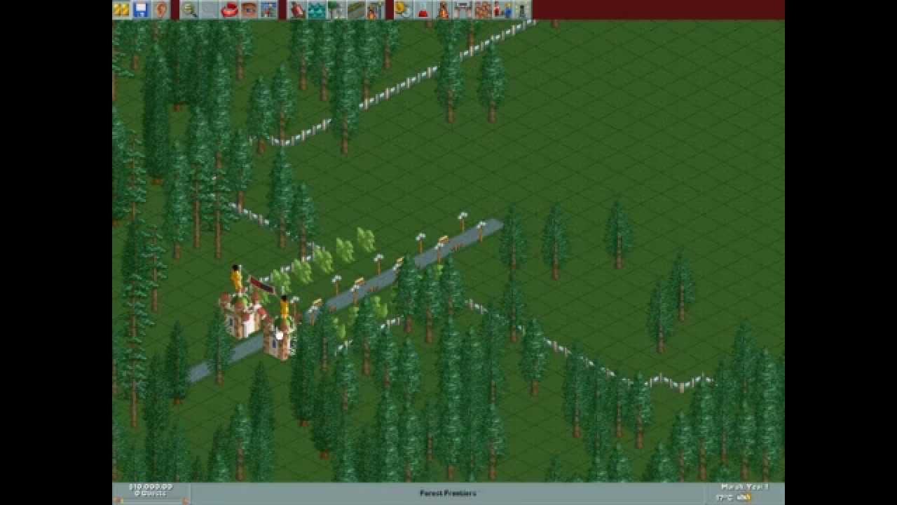 Let's play Rollercoaster Tycoon #1 (Forest Frontiers: Let's get started ...