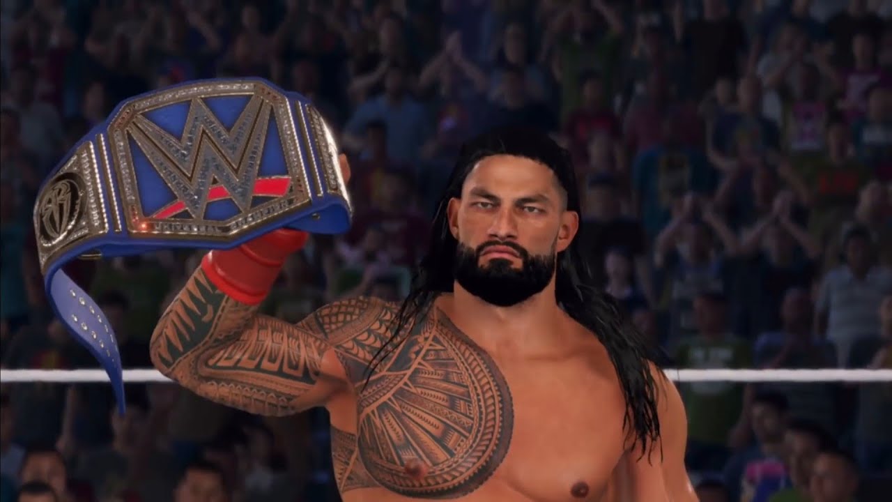 Roman Reigns Entrance | WWE 2K22 - Head Of The Table - YouTube