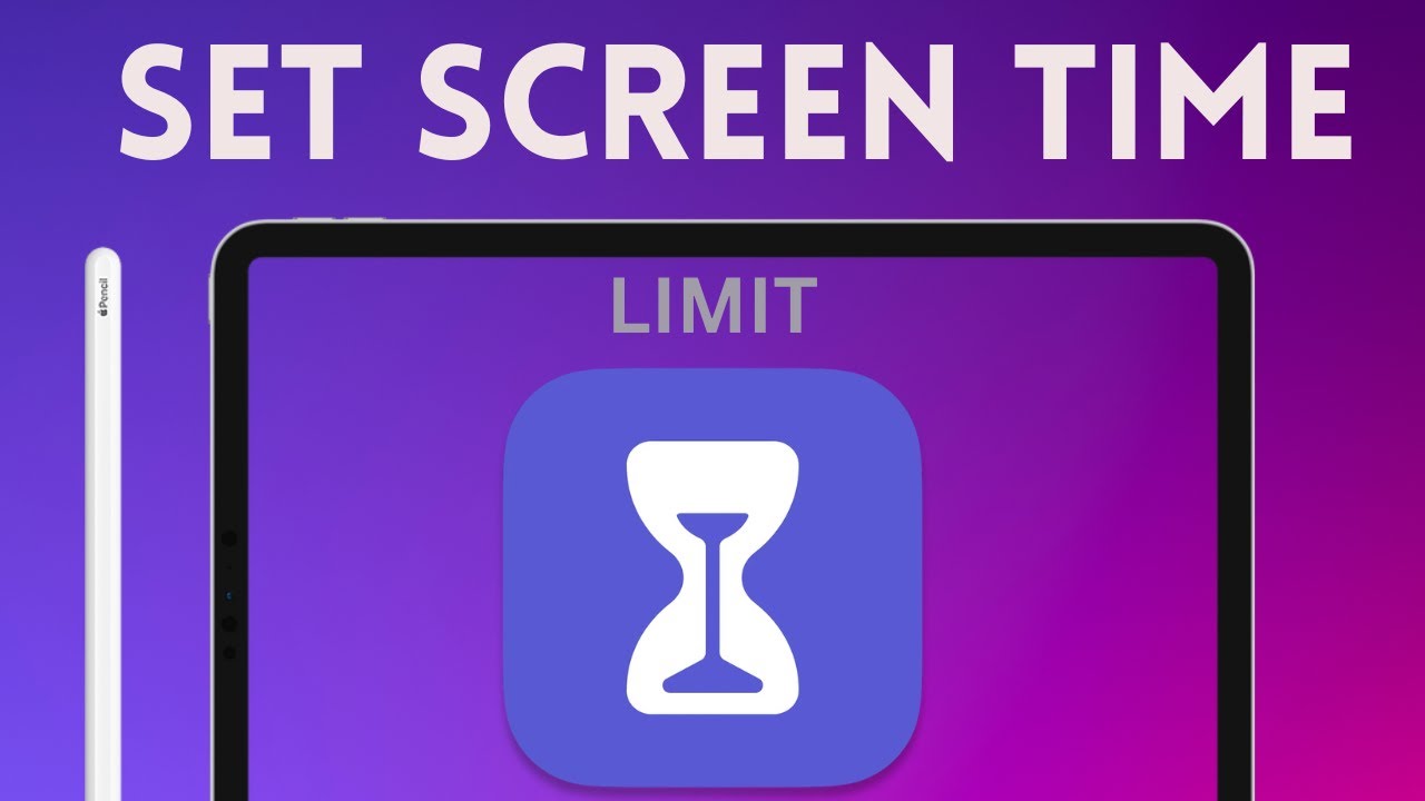 How to Set Screen Time Limit for Your kid's iPad - YouTube