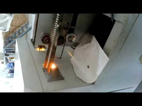 automatic bolt pre coating machine - YouTube
