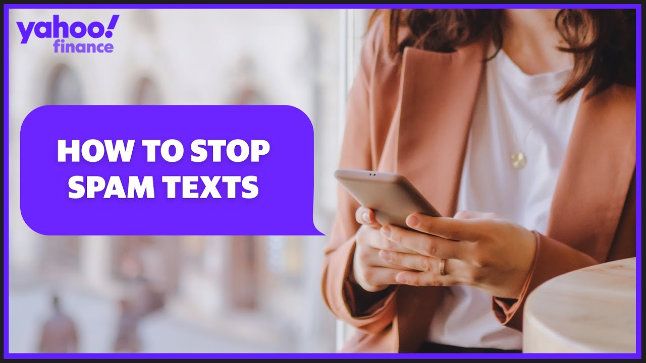 How to stop spam texts - YouTube