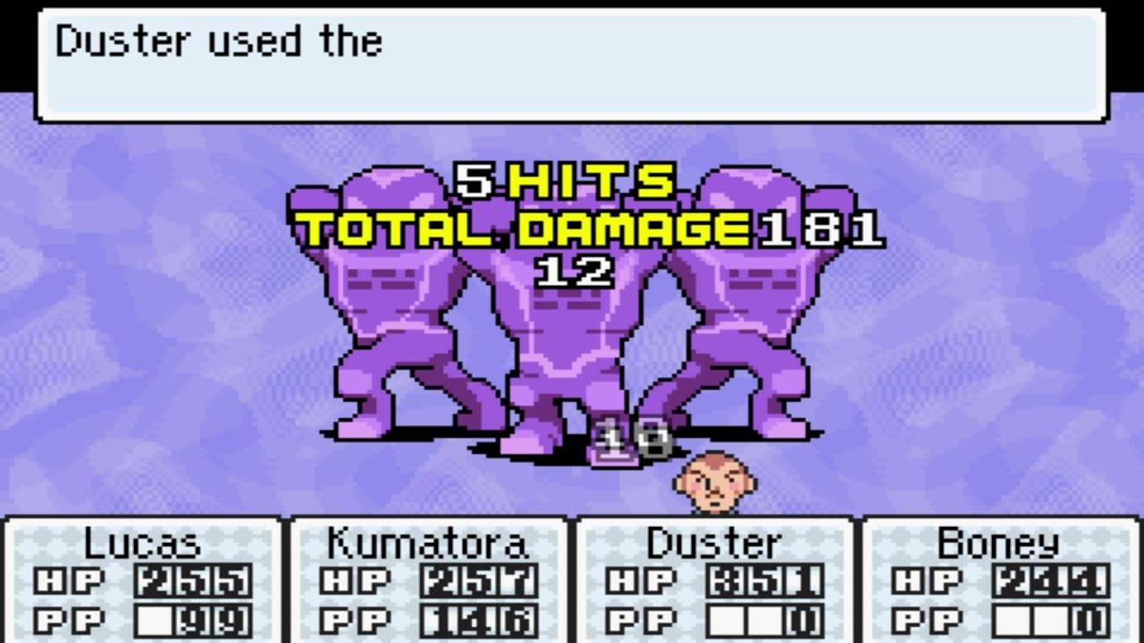 Mother 3 - Boss 18: The Barrier Trio - YouTube