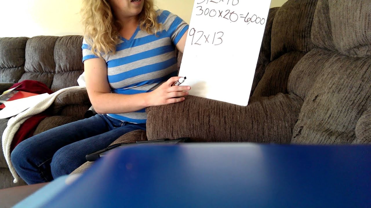 estimating numbers when multiplying "compatible numbers" - YouTube