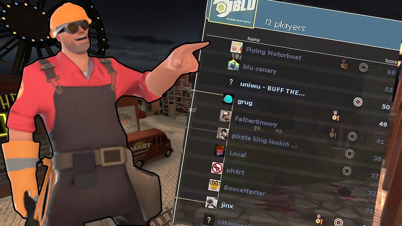 #savetf2 dominating half of BLU as engi on pl_pier - team fortress 2 ...