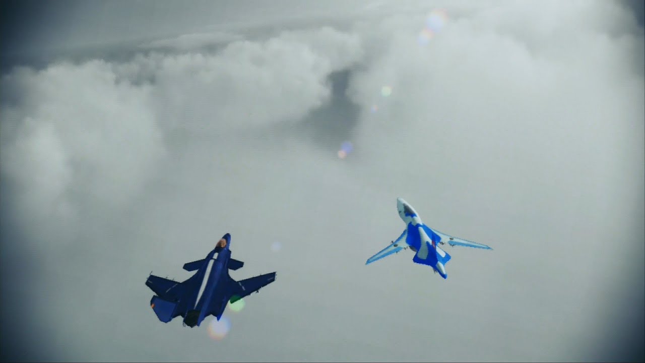 R-101 Delphinus # 1 (Neucom) Ace Combat Infinity : Mission 7 Area B7R ...