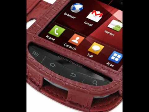 PDair Leather Case for Samsung Droid Charge SCH-i510 - Book Type (Red/Crocodile Pattern) - YouTube