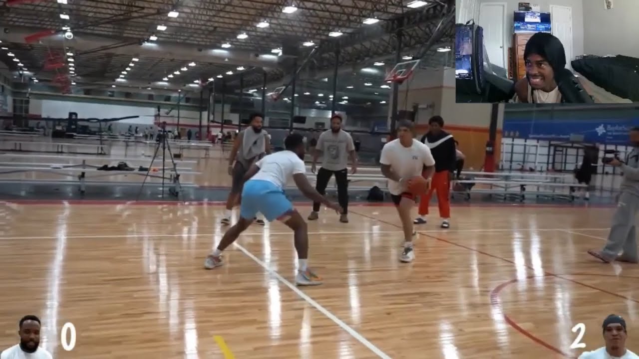 Cash vs Rob! #1 Ranked 1v1 Basketball Youtuber | Reaction - YouTube