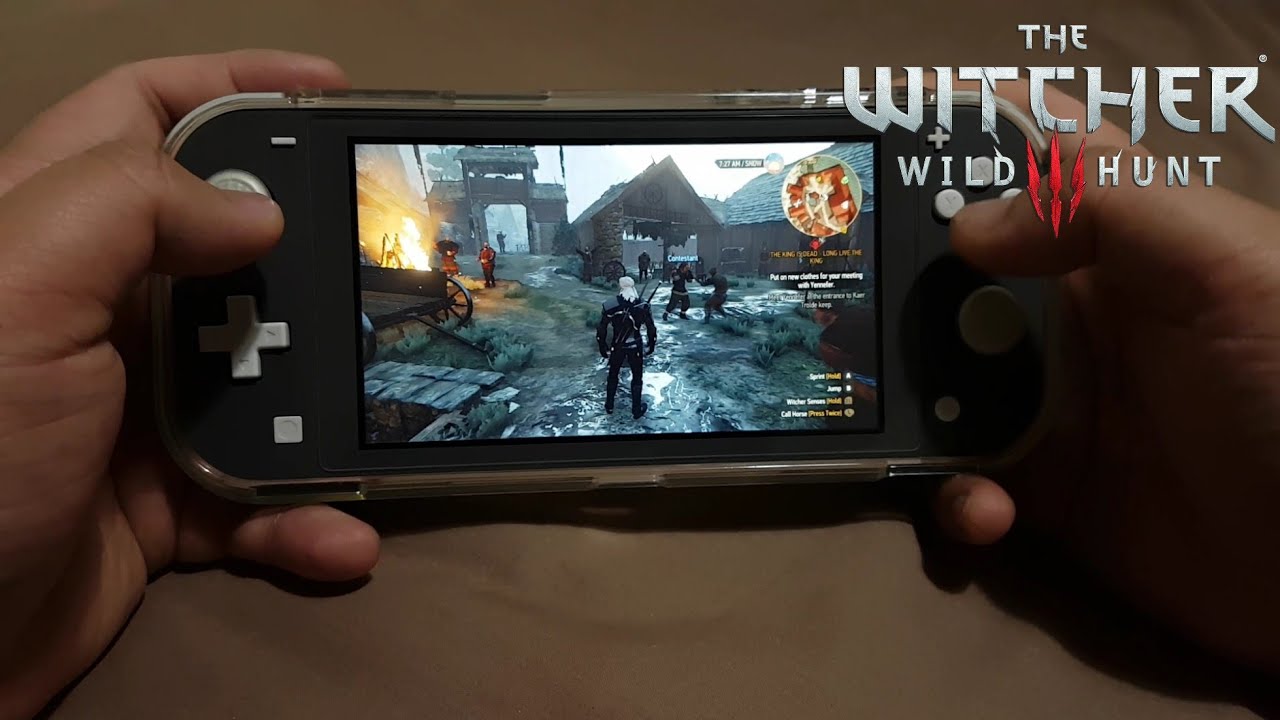Witcher 3 Wild Hunt on Nintendo Switch Lite Part 18 - YouTube