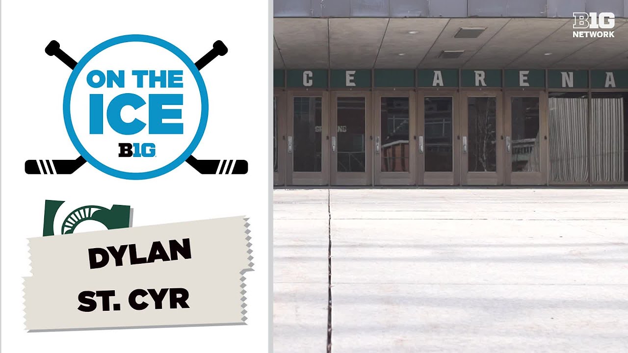 Spotlighting Dylan St. Cyr | Michigan State Hockey | On The Ice - YouTube