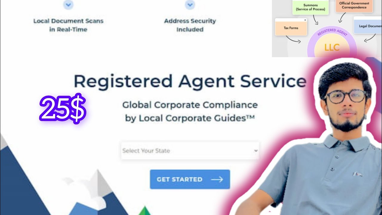 How to get Registered Agent And Business Address for USA LLC Formation ...