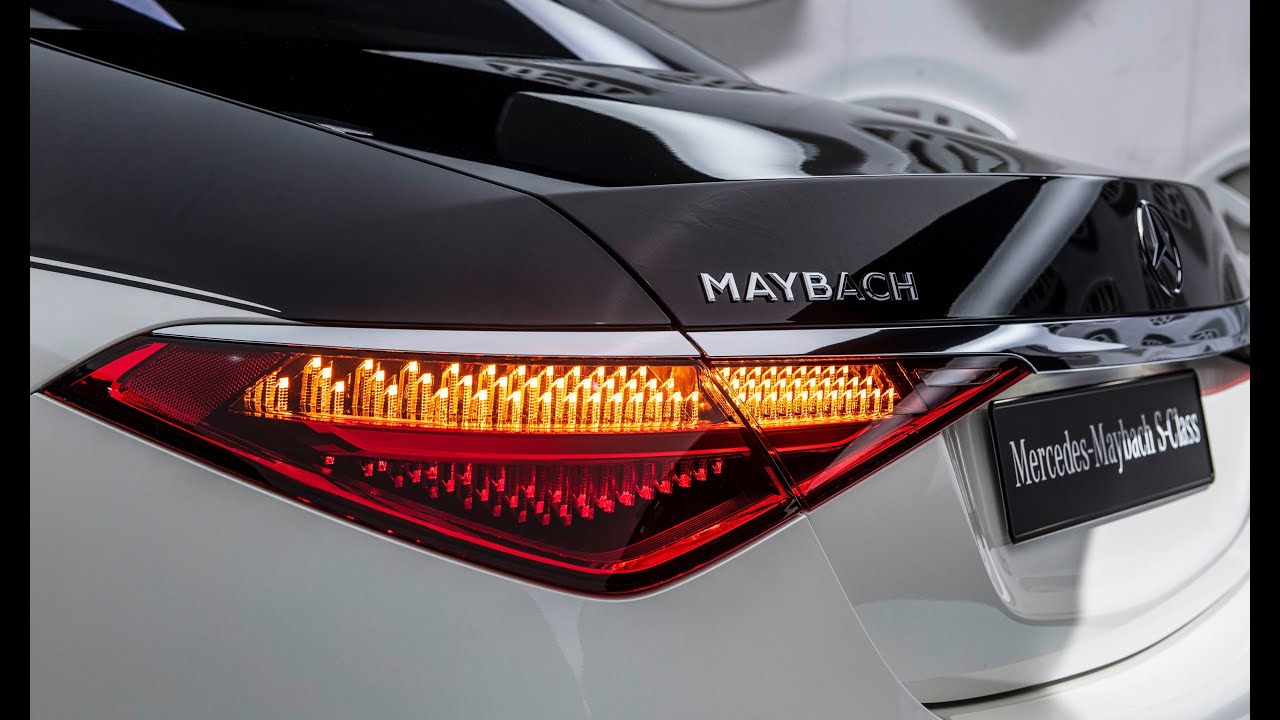 2022 Mercedes-Benz Maybach S-Class Lights - YouTube