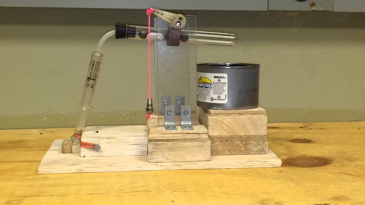 Marble Stirling Engine - YouTube