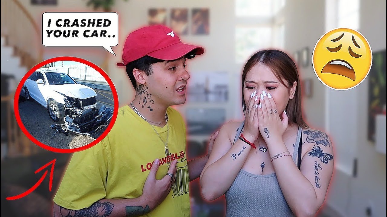 I CRASHED OUR NEW CAR... - YouTube