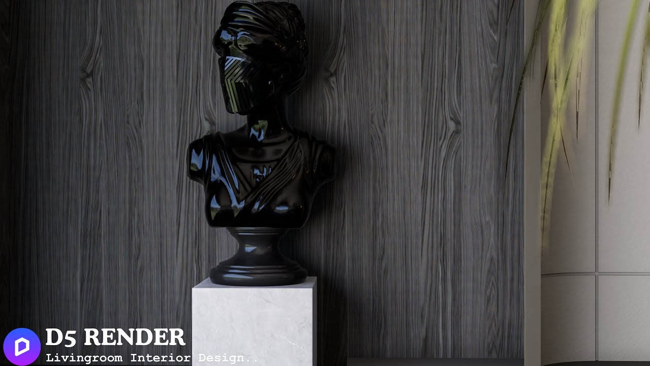 How to Create Realistic Interior Render in D5 Render | Livingroom #2 ...