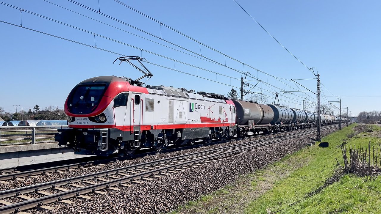 Pesa GAMA 111Ed-009 Ciech Cargo linia kolejowa nr 9 Gdańsk Orunia - YouTube