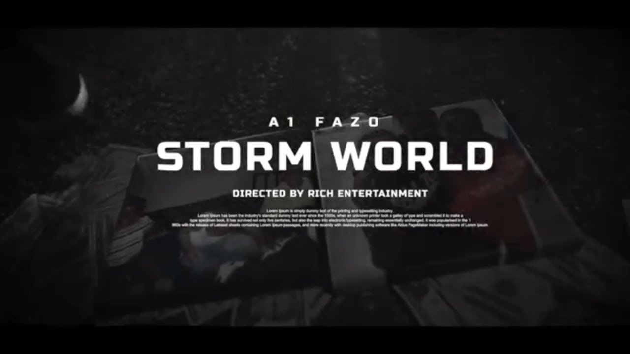 A1 Fazo~ StormWrld (Official Music Video) (Dir. By. @Rich Entertainment ...