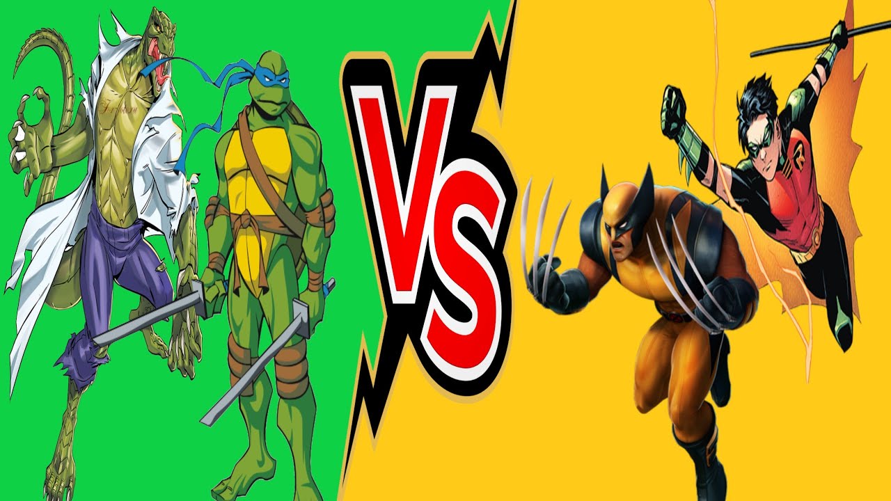 MUGEN Battle Request - The Lizard (Marvel) & Leonardo (TMNT) VS Robin ...