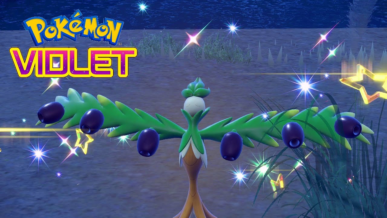 Shiny Arboliva - Pokemon Scarlet and Violet - YouTube