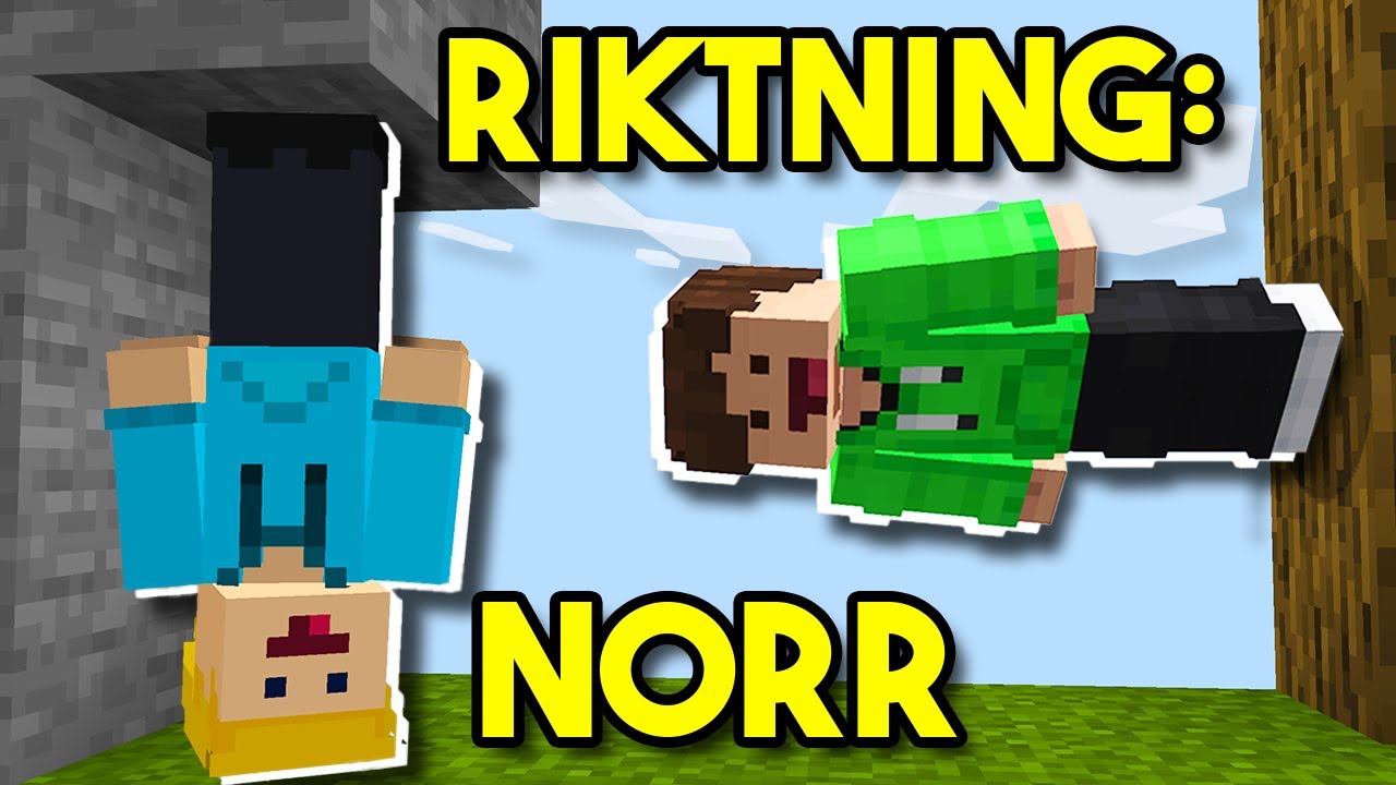 Minecraft... Men Världen Roteras Varje Minut (Med Duno) - YouTube