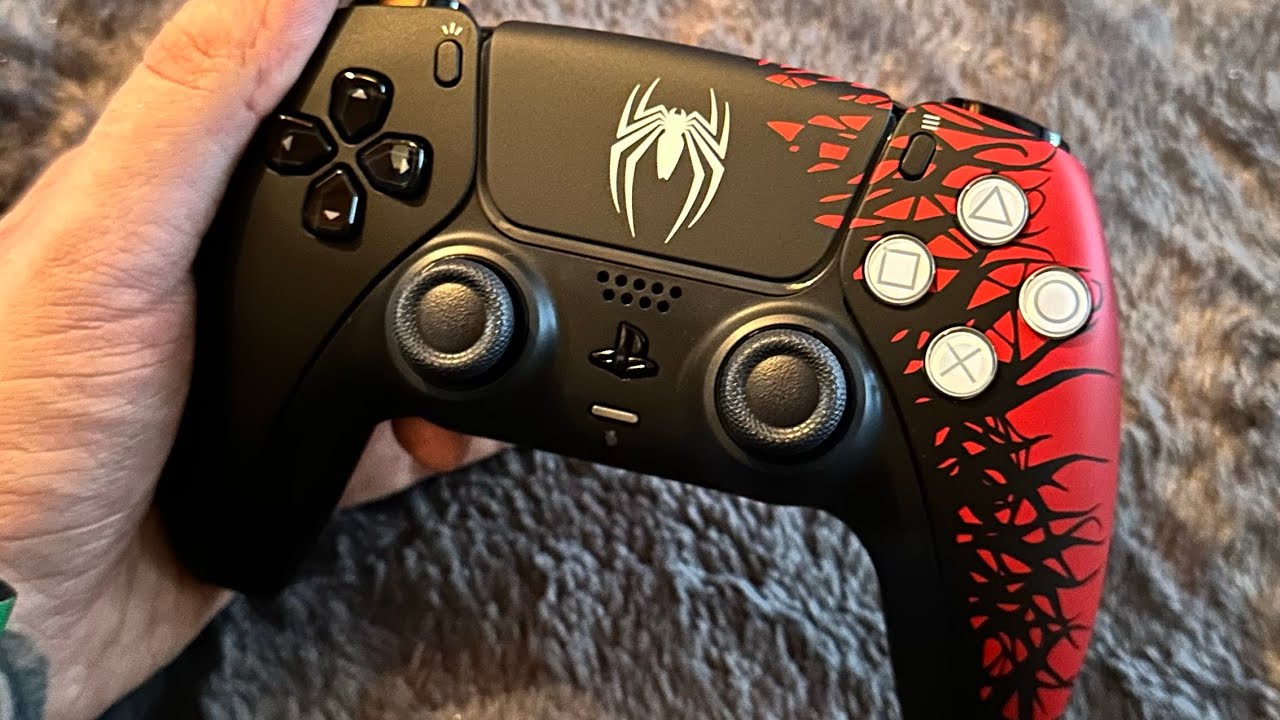 Dualsense Spider-Man 2 Limited Edition - YouTube