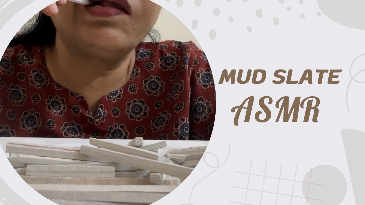 Ultimate ASMR Slate & Mud Clay Eating Sounds | Deep Crunch & Soft Chews ...