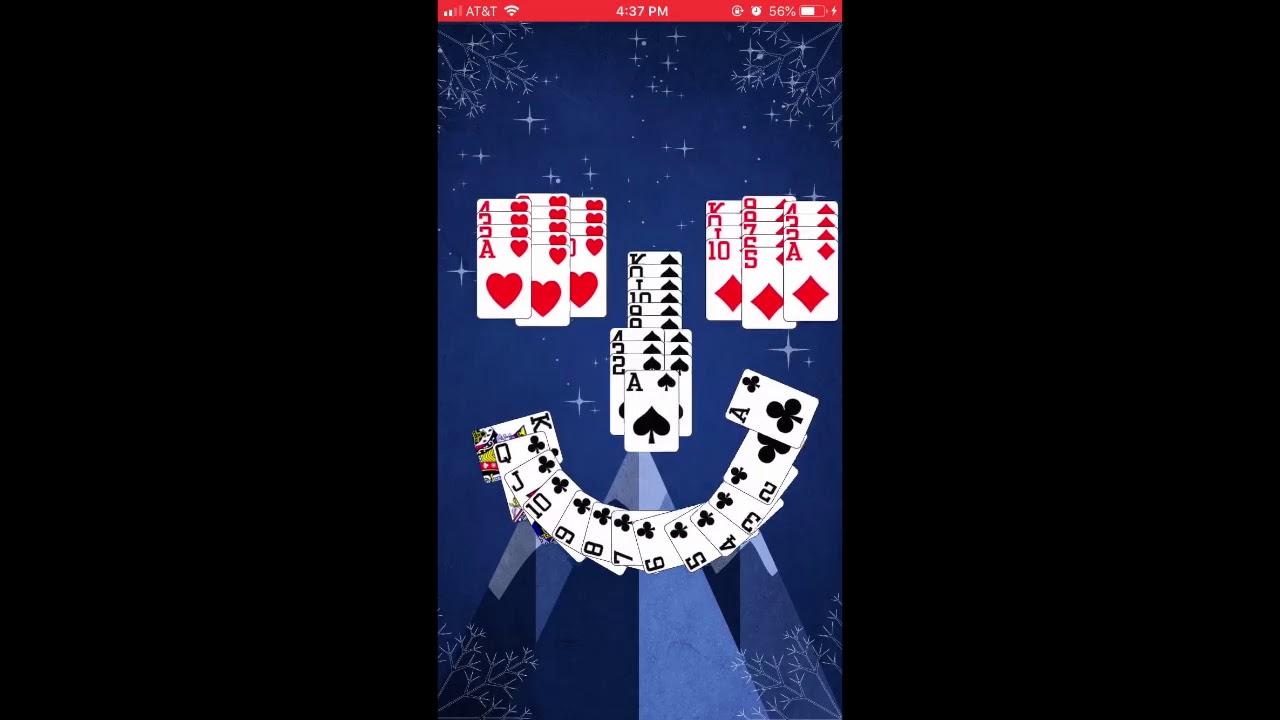 Solitaire Win Animations - December Edition Episode 1 - YouTube