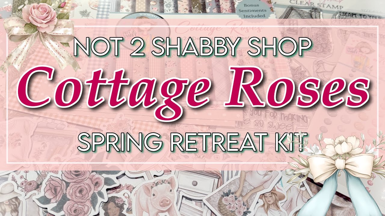 Beautiful new Cottage Roses kit from @Not2ShabbyShop ~ for the upcoming ...