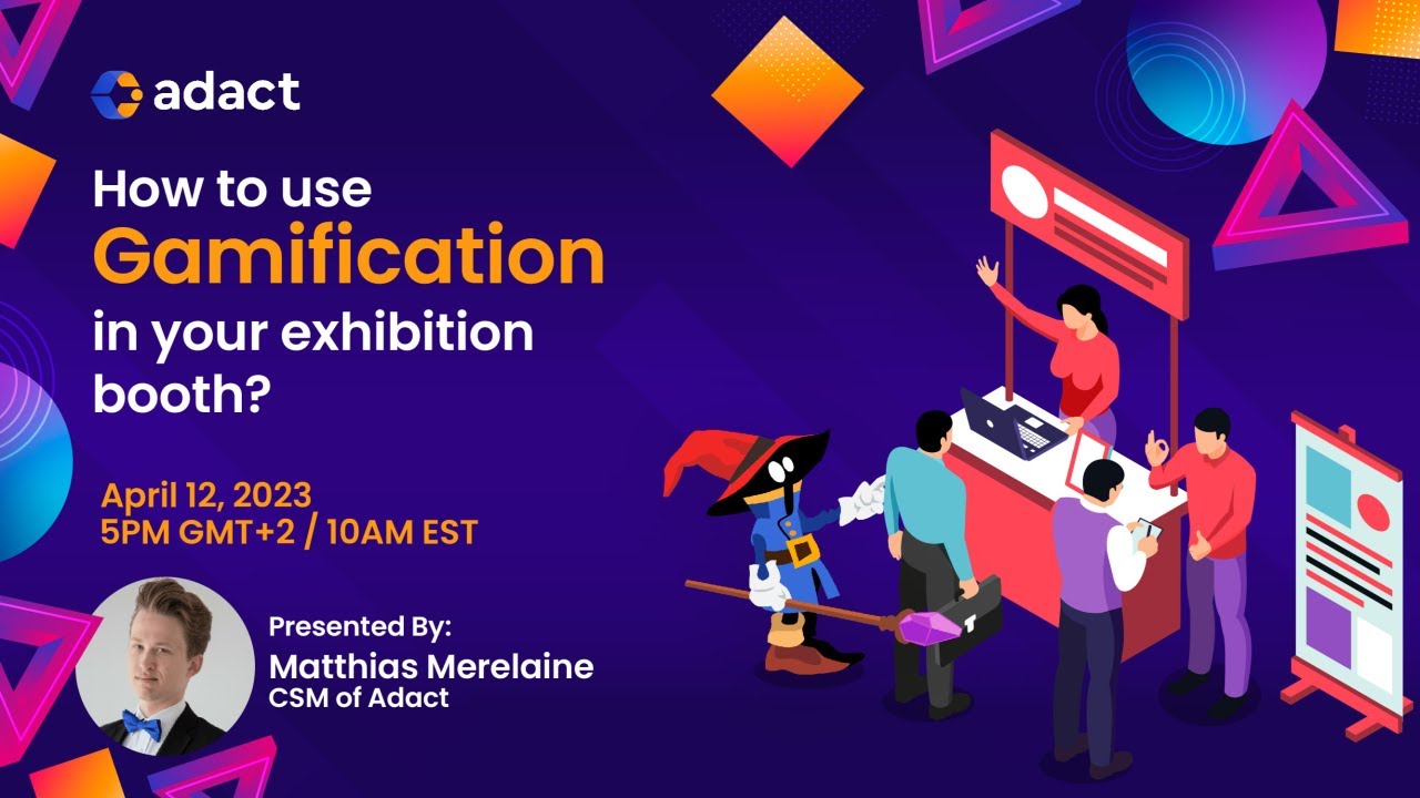 How to use Gamification in your exhibition booth? 2023 - Webinar - YouTube