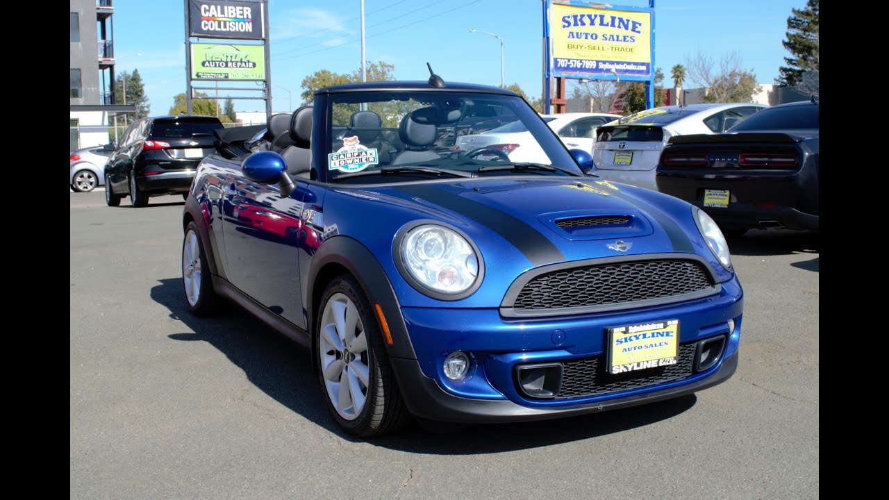 🚘 2015 Mini Cooper S Convertible for Sale 🚘 Skyline Auto Sales - YouTube