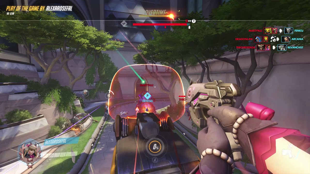 Dva 5 ult kill - Overwatch - YouTube