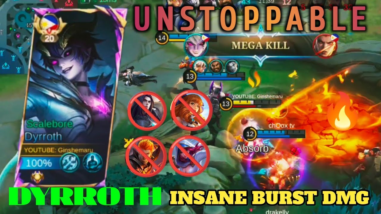 DYRROTH INSANE BURST DAMAGE & META FIGHTER MUST TRY NOW | HOW TO USE ...