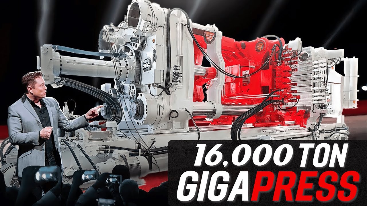 Tesla Reveals 16,000 Ton GigaPress Is Coming! - YouTube