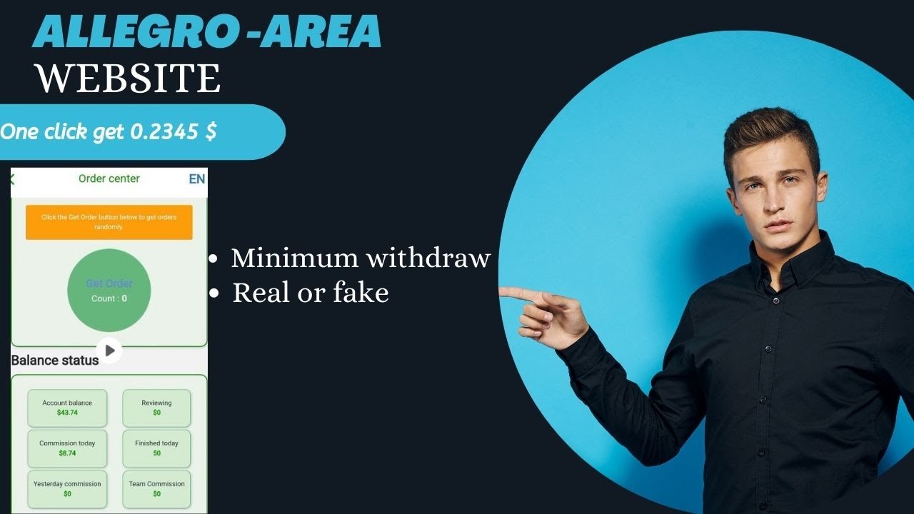 How can Earn money - From the Allegro Area shop website - YouTube