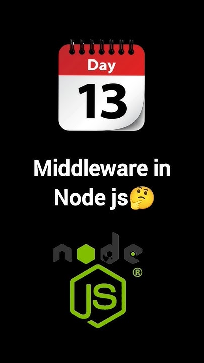 Middleware In Nodejs Explained With Comedy 🚀 Middleware Short