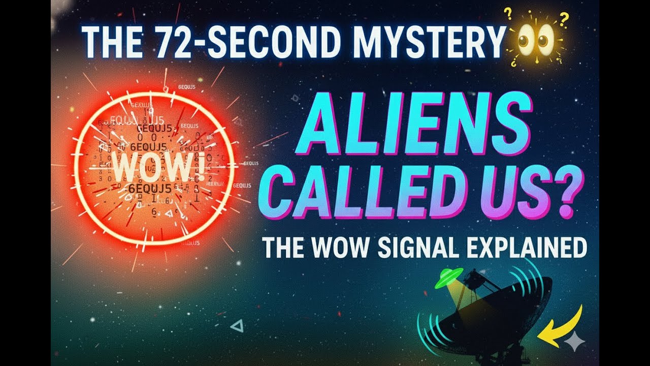 The WOW Signal Alien Call from 3i/Atlas or Cosmic mystery? - YouTube