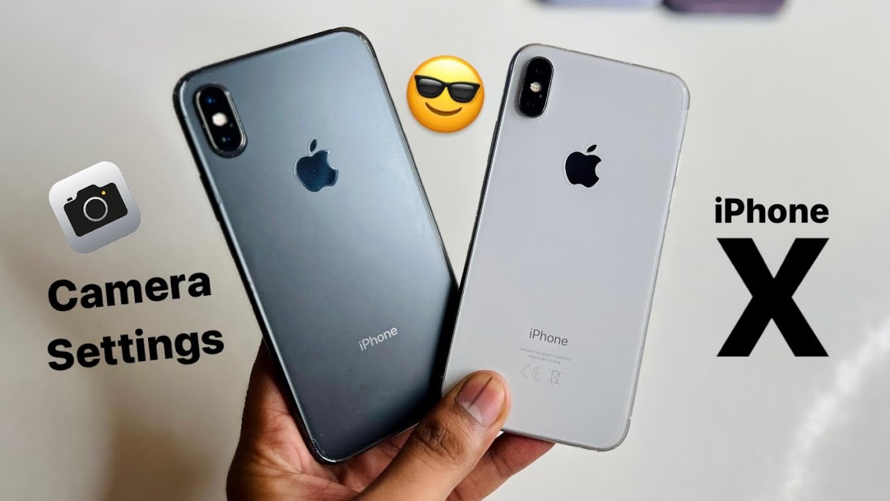 iPhone X Top Correct Camera Settings 📸~ iPhone X video Recording ...