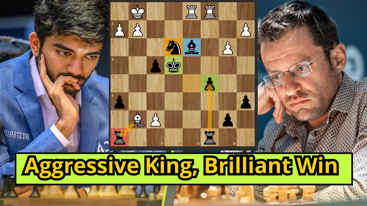 Gukesh Strikes Back! His King Marches into Battle in Superbet Romania ...