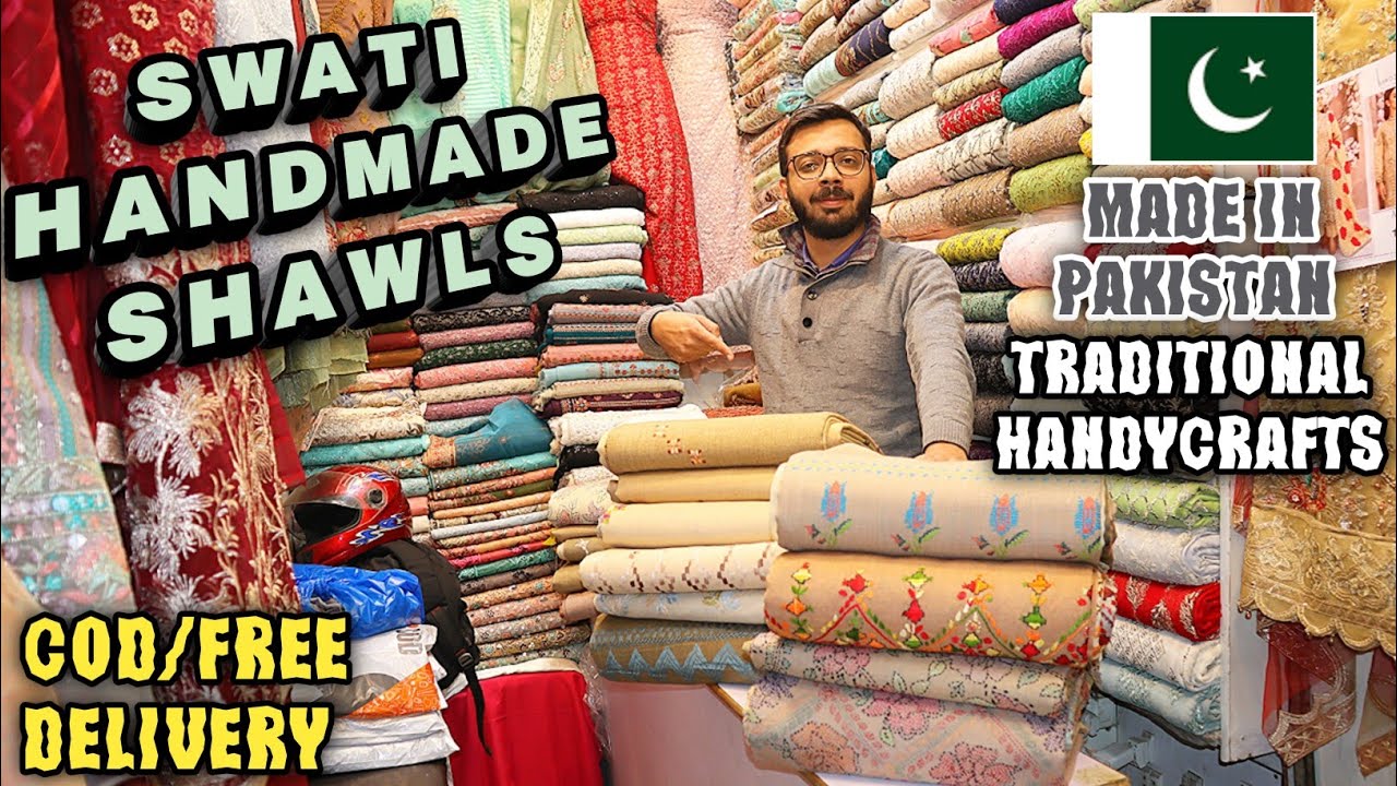 Swati Handmade Shawls| Wool Shawls For Ladies Wholesale Market in ...