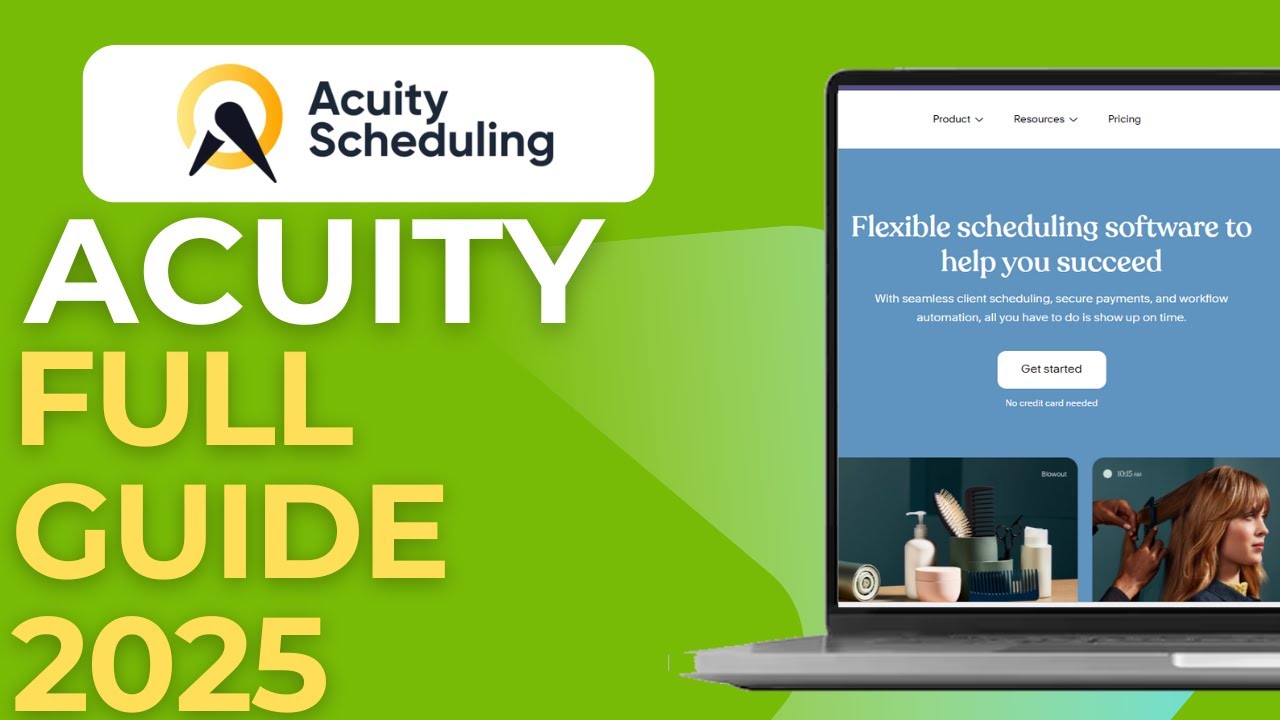 How to Use Acuity Scheduling Full 2025 - YouTube