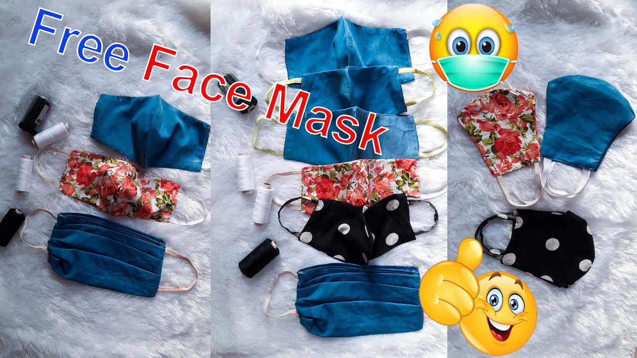 How To Make Your Own Face Mask In Just 5 Minutes - YouTube