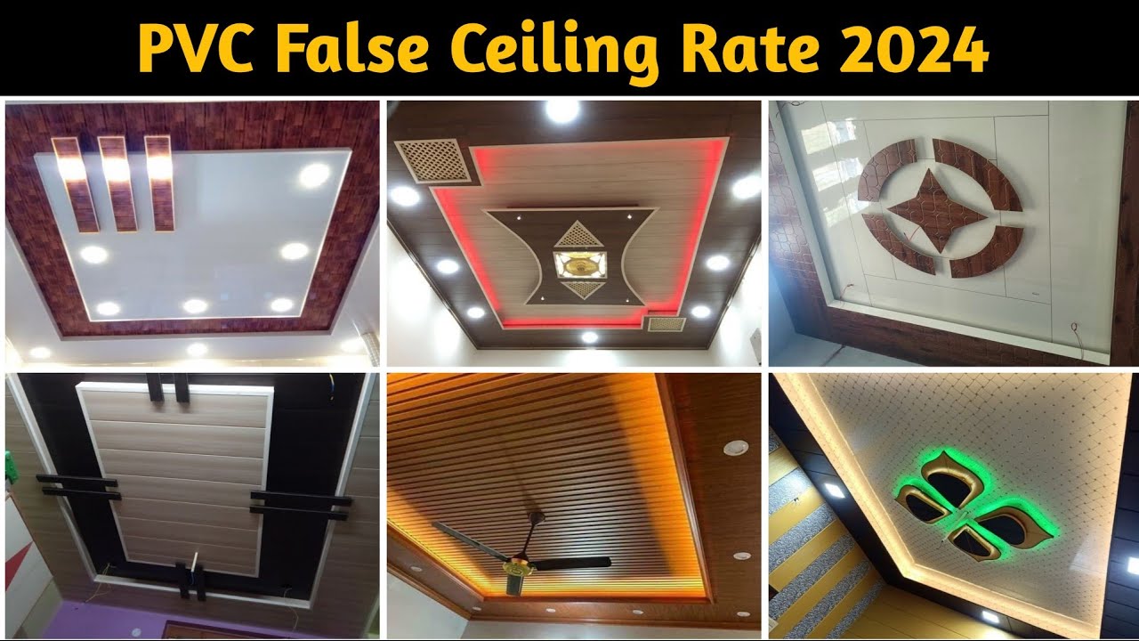 PVC False Ceiling Design Price || Ceiling Design || PVC Design || False ...