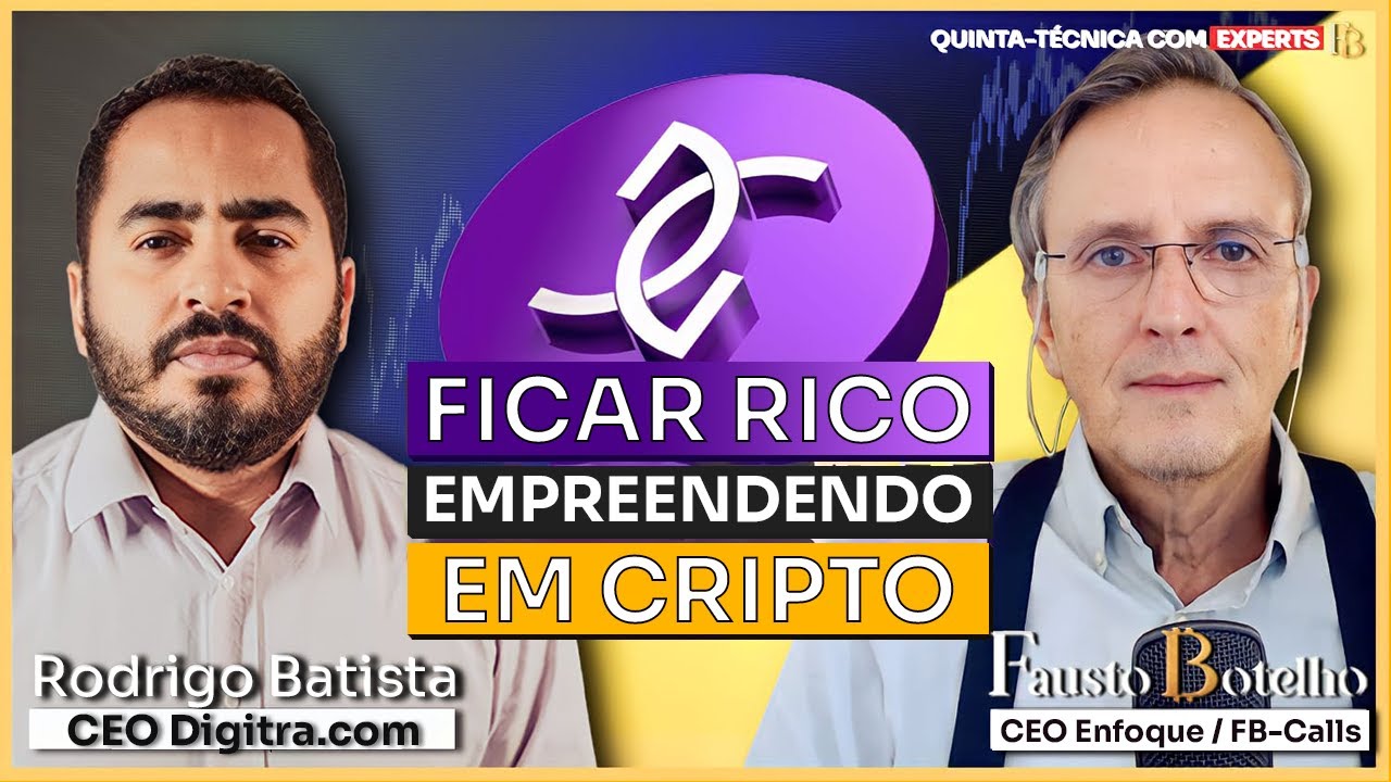 FICAR RICO EMPREENDENDO EM CRIPTO | Rodrigo Batista - YouTube